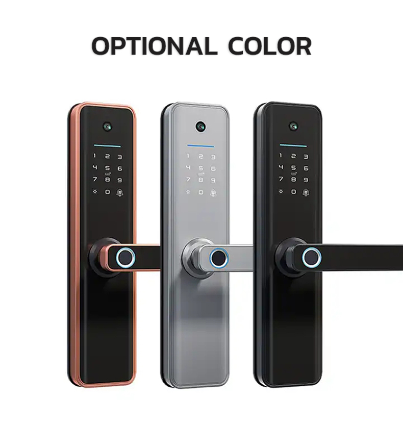 China 660-Electric Smart Lock/ Camera Visual cat’s eye / Tuya WiFi ...